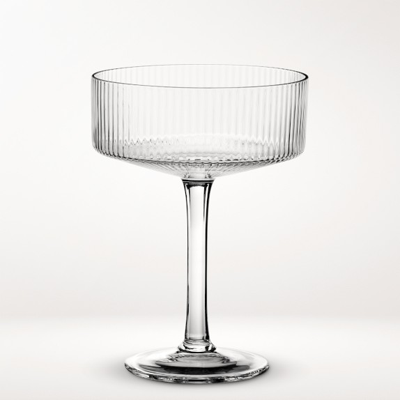 Modern Optic Coupe Glasses Set of 4 Williams Sonoma