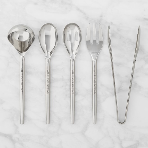 Williams Sonoma Stainless Steel Serving Utensils Set of 5 Williams Sonoma
